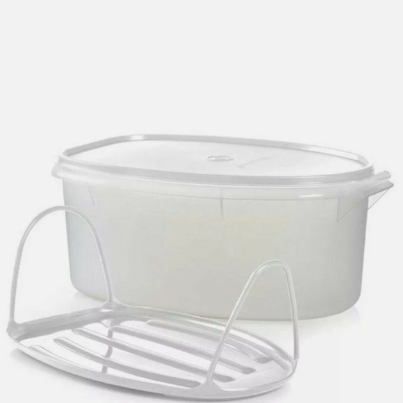Tupperware | Kitchen | Tupperware Flavor Saver 3pc Container Set White ...
